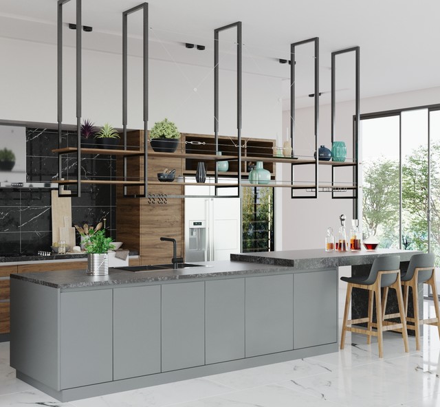 Kitchen Gantry - Contemporain - Cuisine - Adélaïde - par Casa Cielo ...