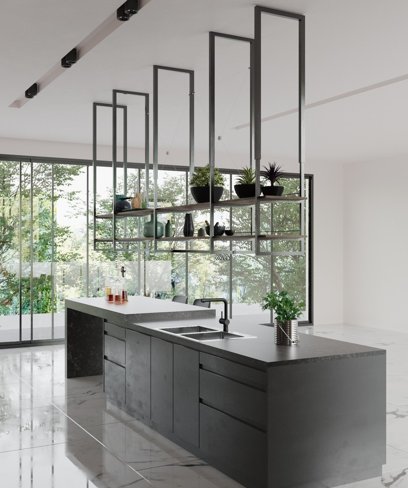 Kitchen Gantry - Industrial - Kitchen - Adelaide - by Casa Cielo Design ...