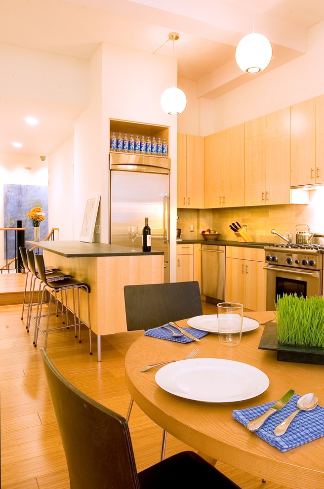 Kitchen - Modern - Kitchen - New York - by gne architecture | Houzz