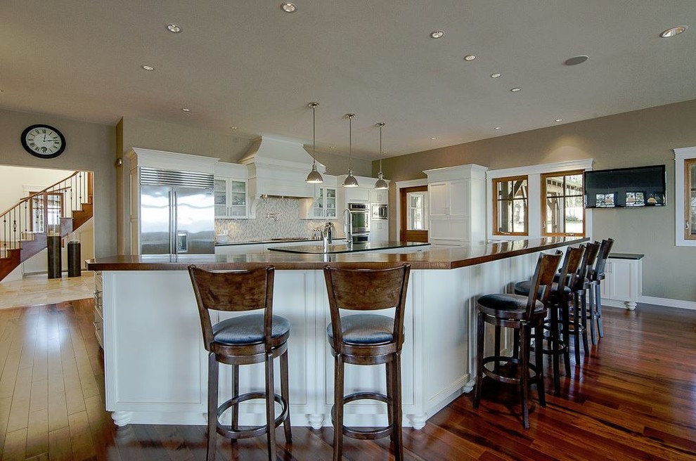 Kitchen Island - Rustic - Kitchen - Vancouver - by WayneTruaxDesigns ...