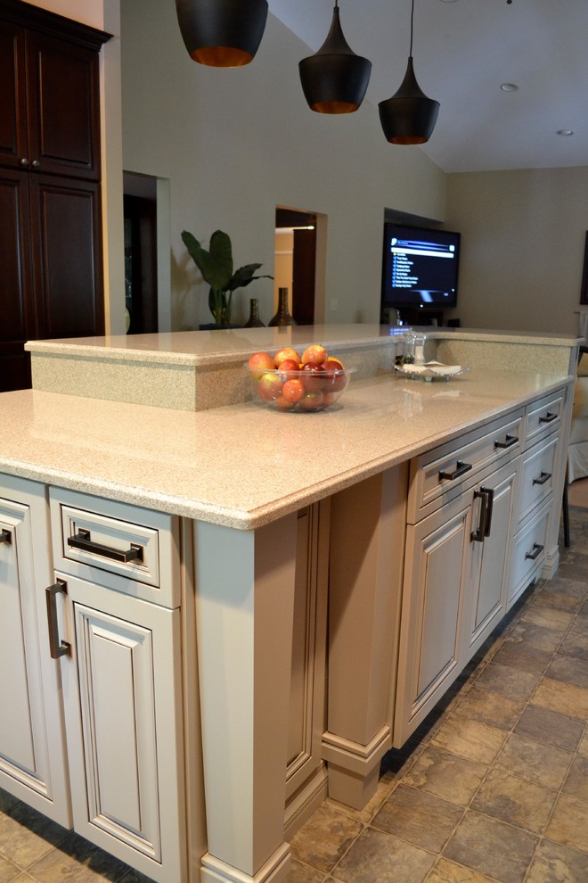 Kitchen Island - Transitional - Kitchen - Charlotte - by Revisions ...