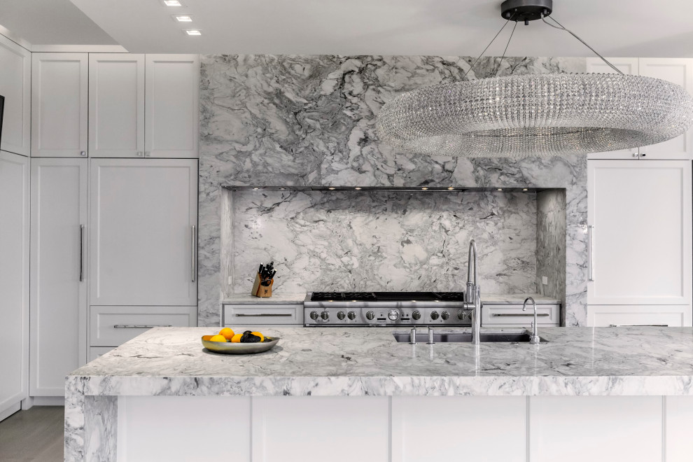 Superlative Marble Kitchen - Modern - Kitchen - Other - by Armina Stone ...