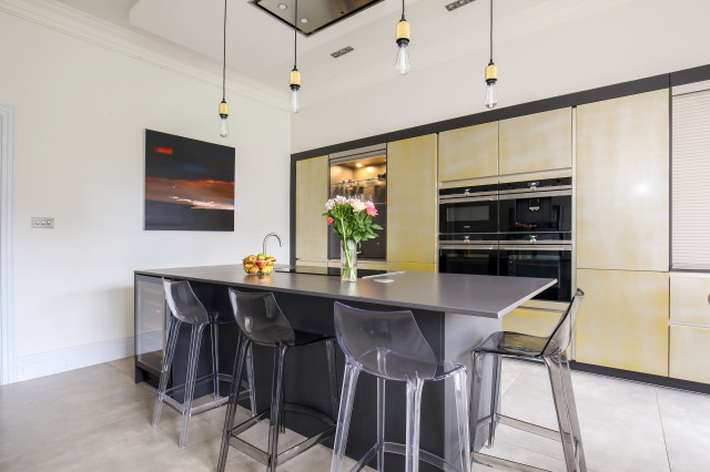 Kitchen / Living Room Reconfiguration - Contemporary - Kitchen - Other ...