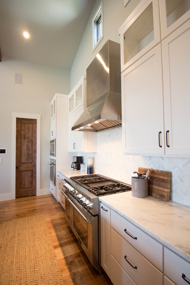 Kitchen - Marble (Shadow Storm) - Contemporary - Kitchen - Austin - by ...