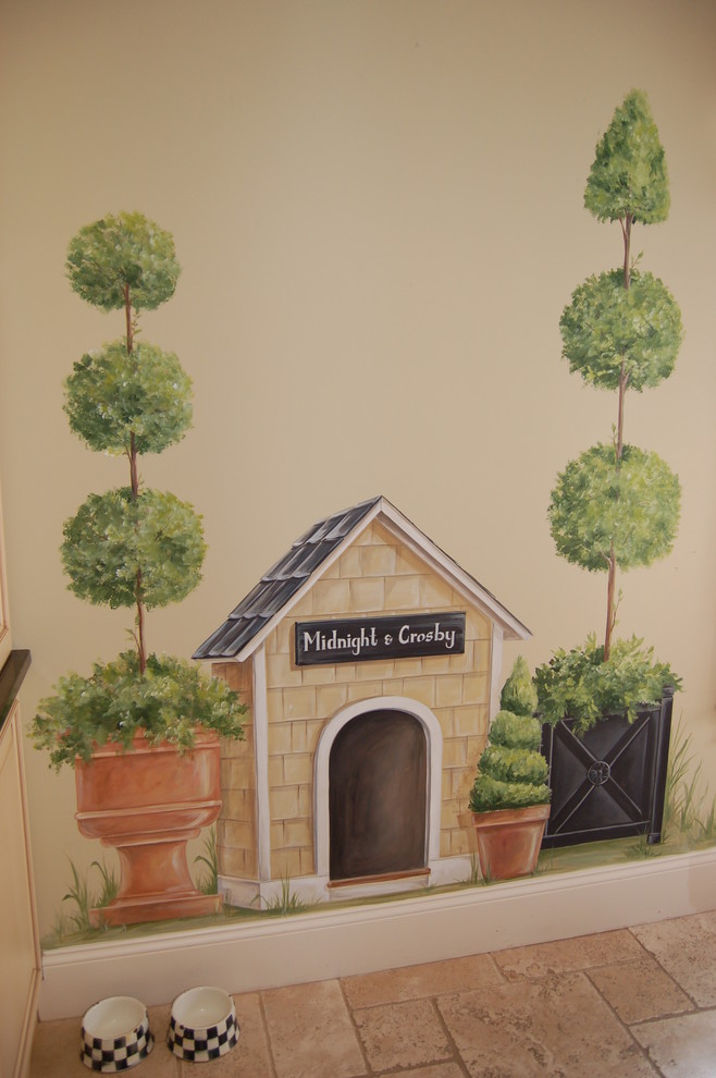 Kitchen Mural - Traditional - Kitchen - Boston - by MacMurrayDesigns ...