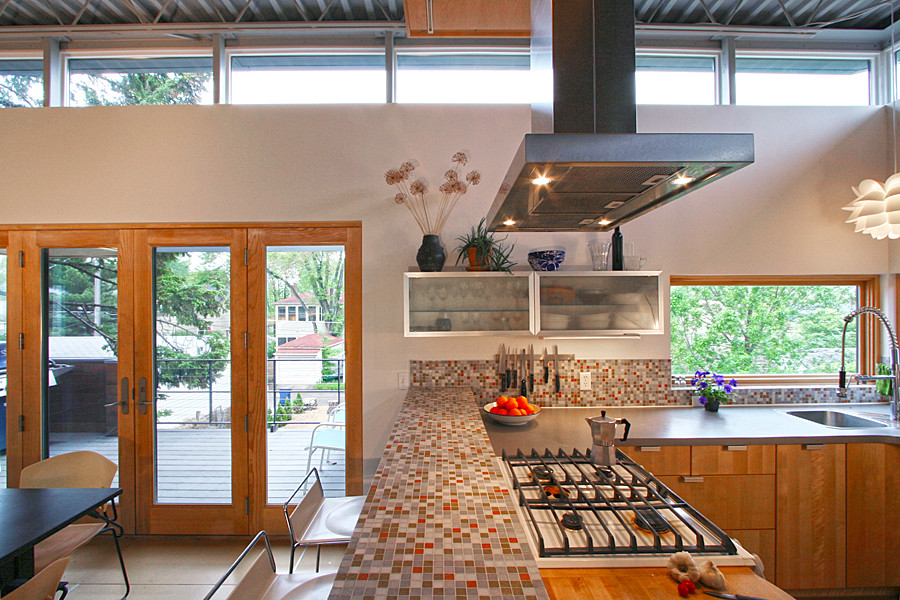 Kitchen of the Juliet House - Modern - Kitchen - Minneapolis - by ...
