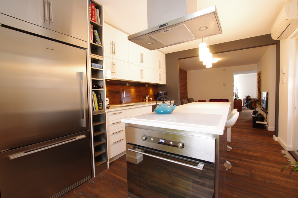 Kitchen Plateau Mont-Royale - Contemporary - Kitchen - Montreal - by ...