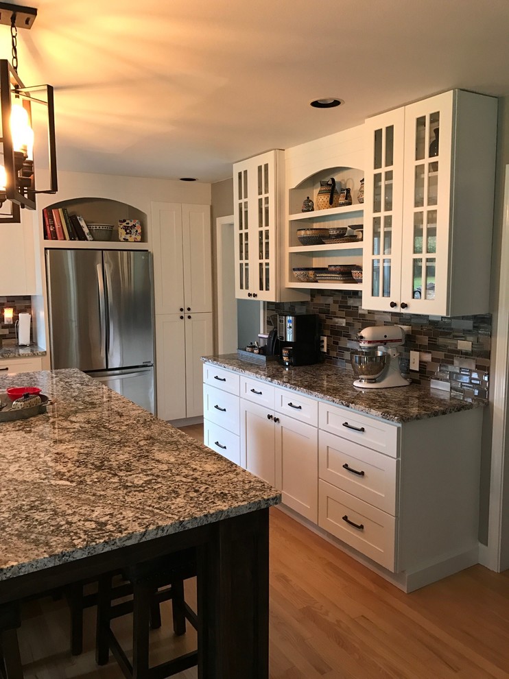 "Blue Nile" Granite - Traditional - Kitchen - Seattle - by Tops Solid ...