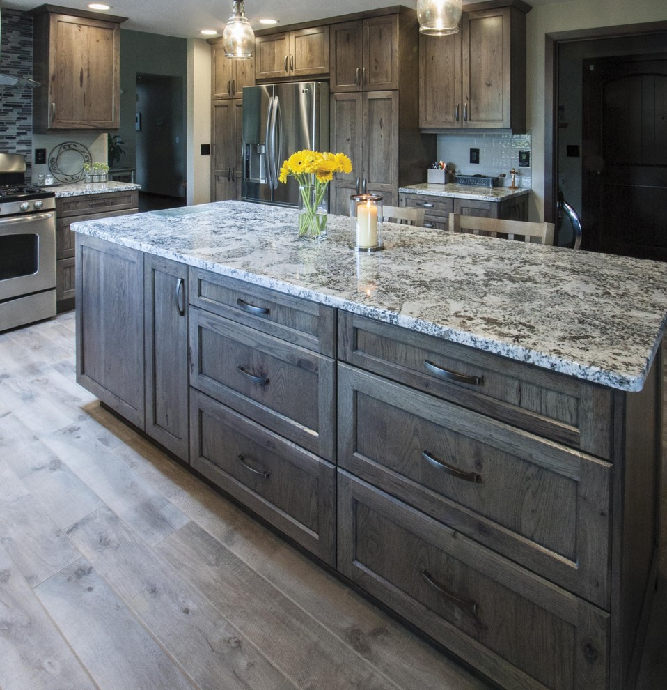 Granite Kitchen projects - Kitchen - Seattle - by Tops Solid Surface ...