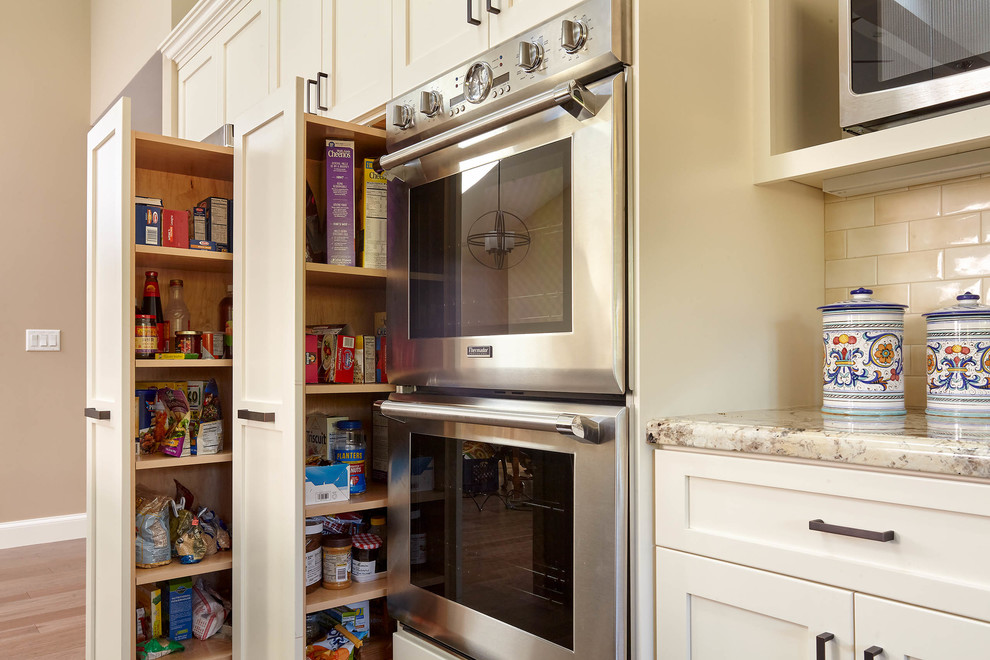 Kitchen Pull Out Pantry - Traditional - Kitchen - San Francisco - by ...