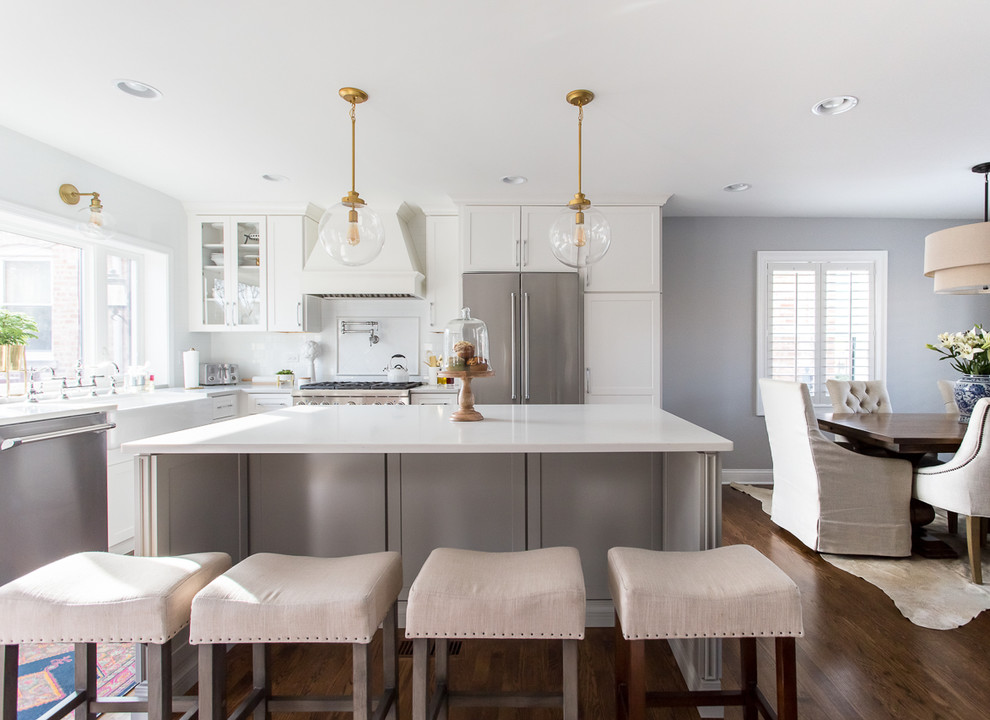 Kitchen Remodel Chicago - Transitional - Kitchen - Chicago - by ...