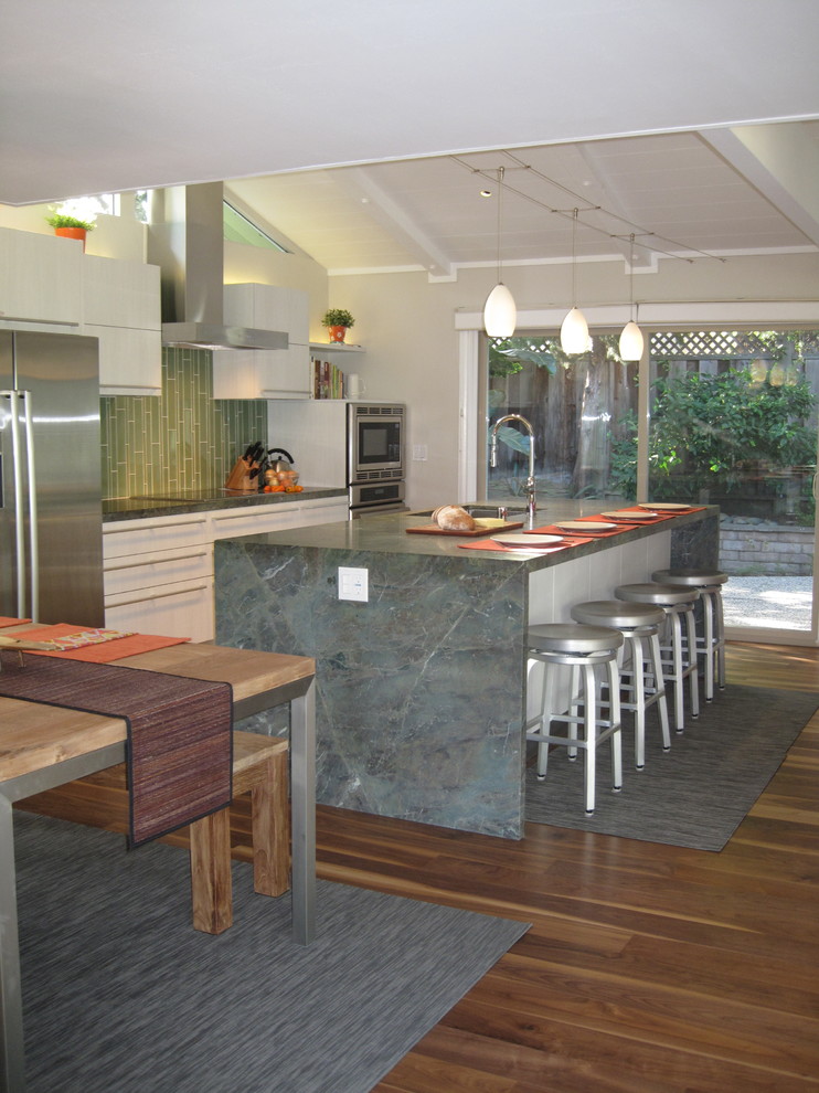 Kitchen Remodel opens up the House - Modern - Kitchen - San Francisco ...