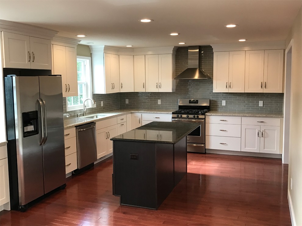 Kitchen Remodel with Shaker Style Cabinets - Arts & Crafts - Kitchen ...