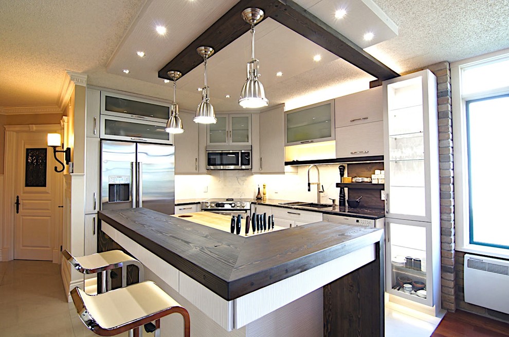 kitchen - Contemporary - Kitchen - Montreal - by RENO M3 Design ...