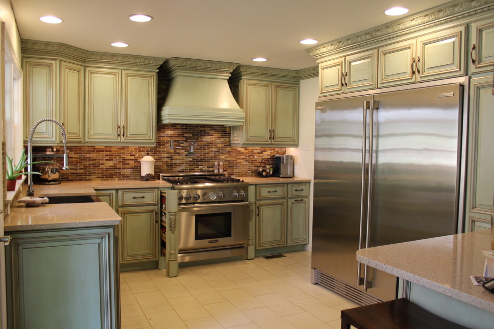 Kitchen renovation updated traditional - Traditional - Kitchen ...