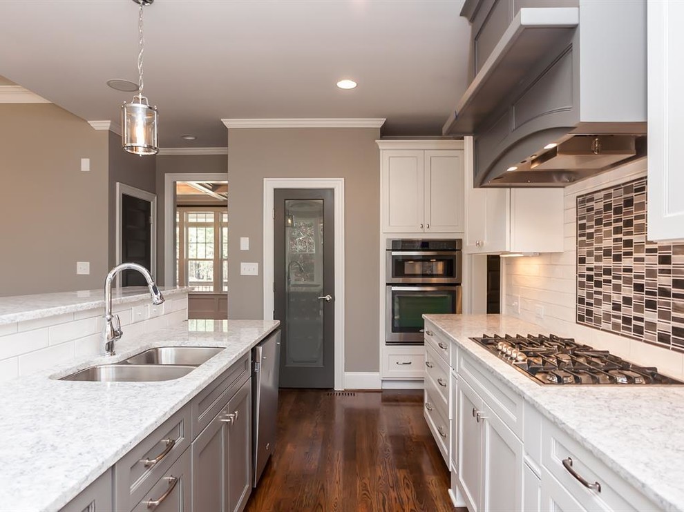 Kitchen side view- Lot 59 Portofino - Transitional - Kitchen - Raleigh ...