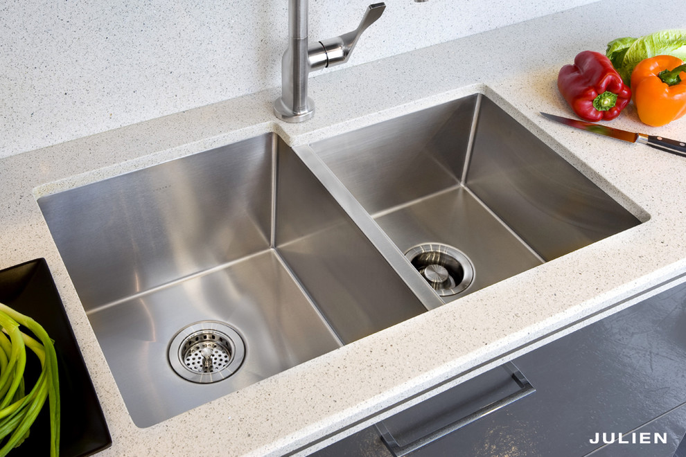 Kitchen Sink - Modern - Kitchen - Los Angeles - by Mission West Kitchen ...