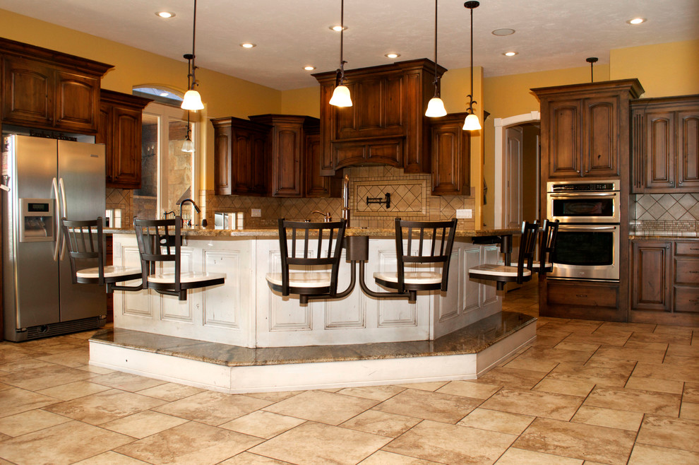 Kitchen Snack Bar Seating-METAL WITH WOOD SEATS - Kitchen - Salt Lake ...