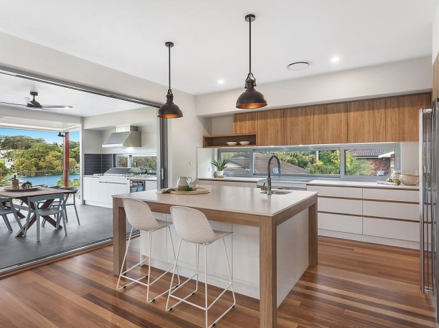 Kitchen Splashback Sliding Windows - Kitchen - Sydney - by Wideline ...