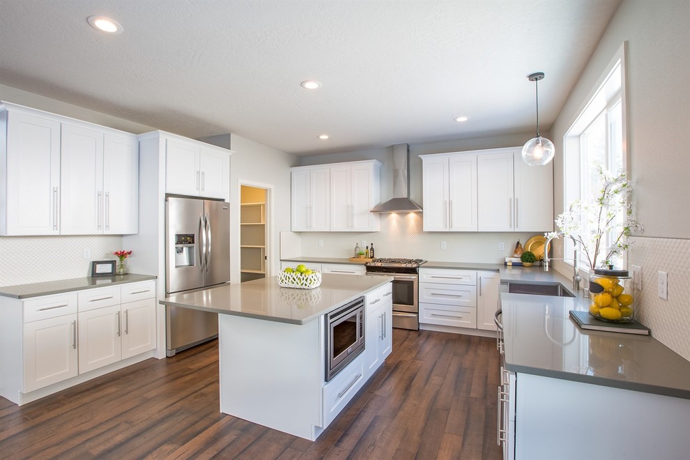 Kitchen - Transitional - Kitchen - Seattle - by Spokane House Plans ...