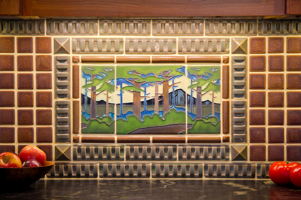 Kitchen tile detail - Traditional - Kitchen - DC Metro - by Bennett ...
