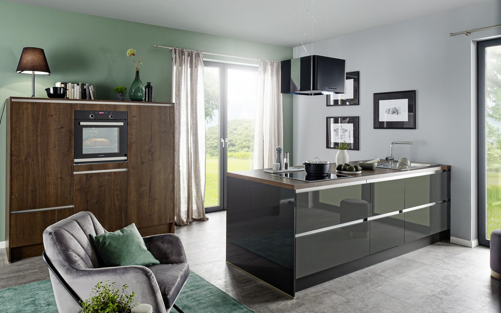 Kitchen Trends 2020 -Two tone kitchen design - Contemporary - Kitchen ...