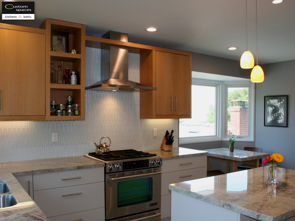 Kitchen View with Island - Modern - Kitchen - San Francisco - by SJ&J ...