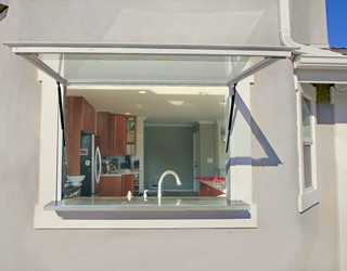 Kitchen Windows: Outside View - Contemporary - Kitchen - San Diego - by ...