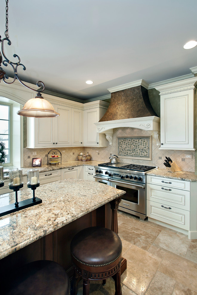 Kitchen with Big Details in Well-Engineered Space - Traditional ...