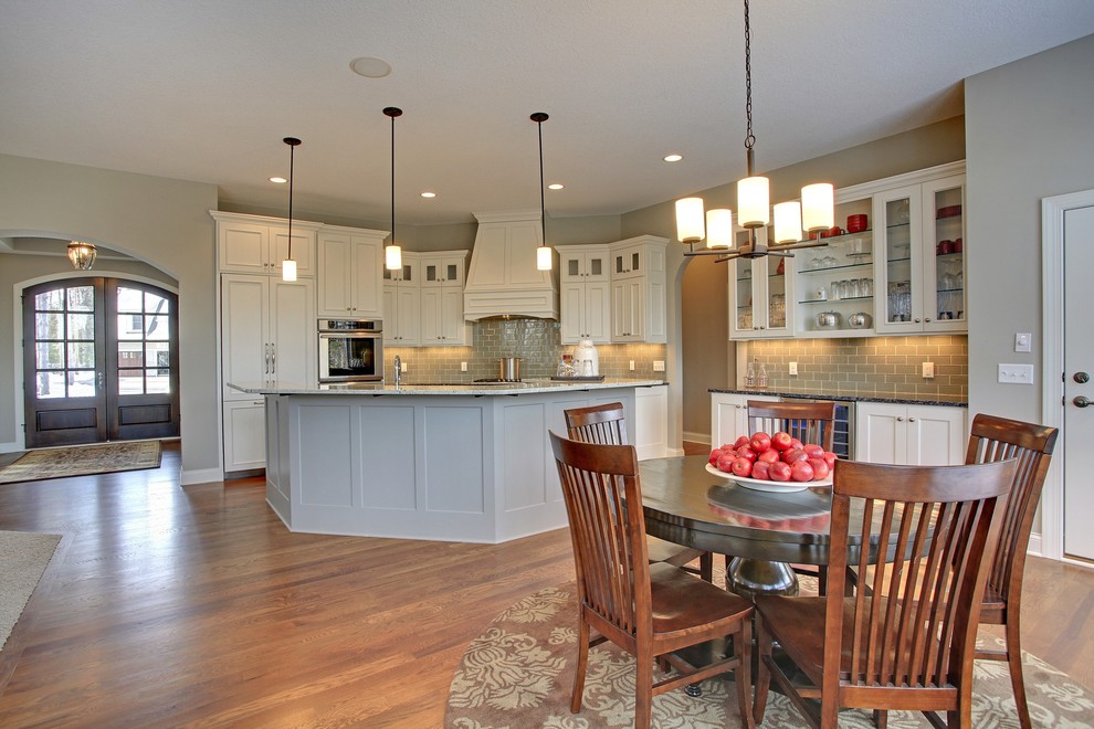 Kitchen with Dinette – Discover Crossing – Model Home - Transitional ...