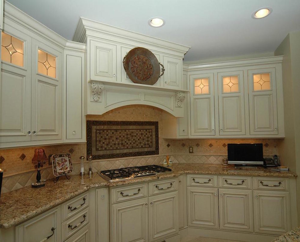 Kitchen with hood and backlit cabinets. - Craftsman - Kitchen - New ...