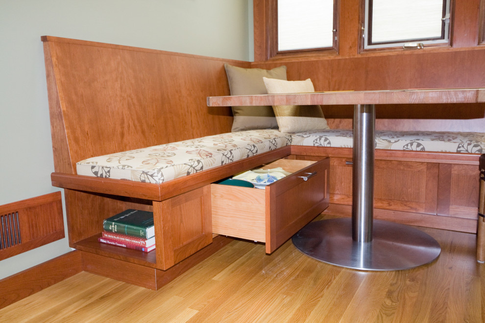 Kitchen with Nook & Desk - Craftsman - Kitchen - San Francisco - by ...