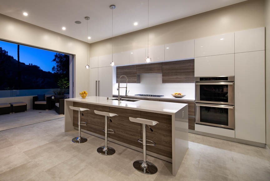 Knobill Residence - Contemporary - Kitchen - Los Angeles - by Boswell ...