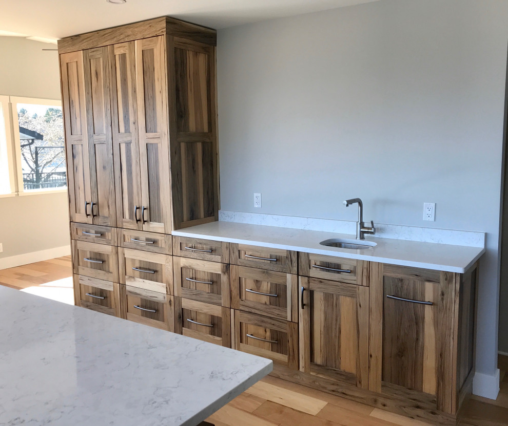 Knotty Rustic Hickory Cabinets - Rustic - Kitchen - by Tree Fever ...