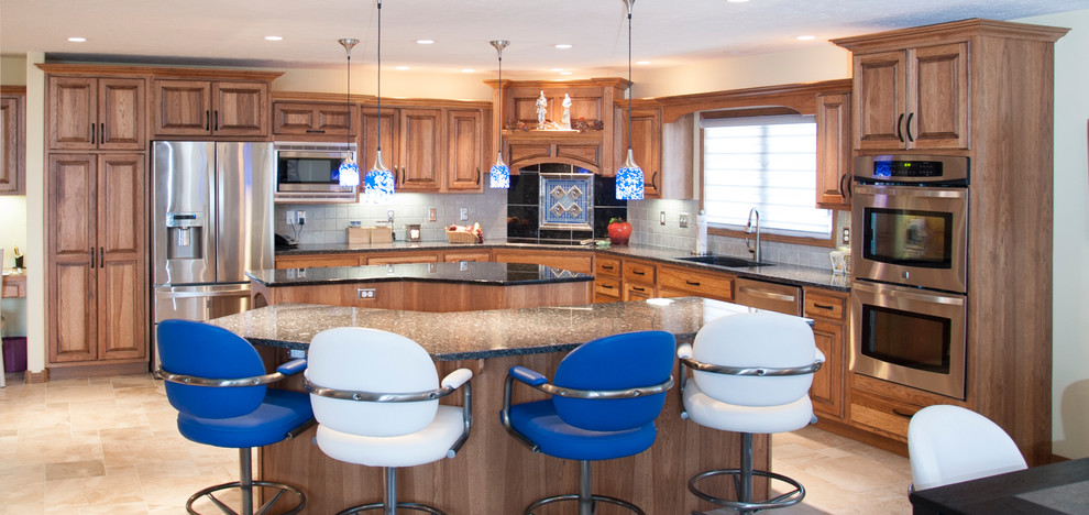 Koch Cabinets - Traditional - Kitchen - New York - by Kinetic Kitchen and Bath | Houzz