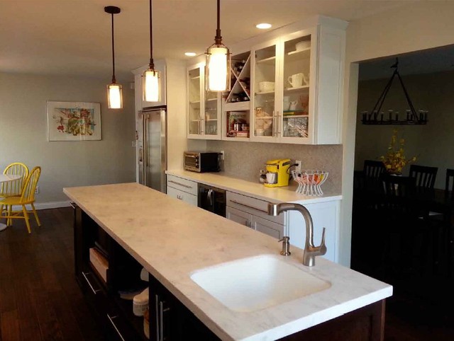 Kraftmaid Deveron Maple and Cherry - Cuisine - Columbus - par Jenna ...