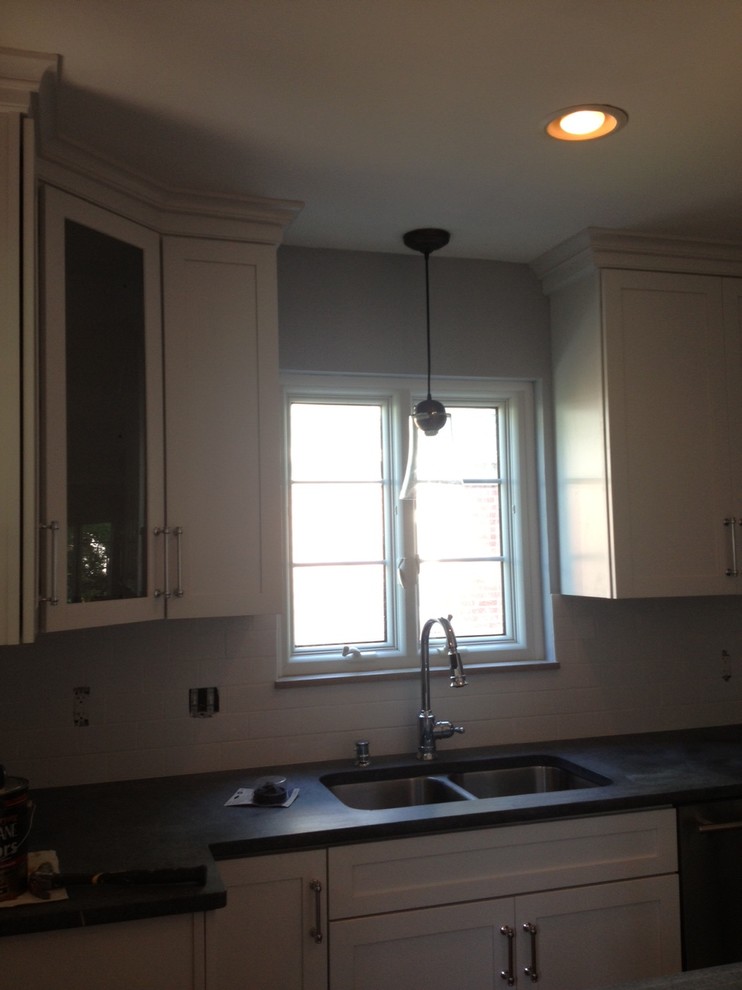 Kraftmaid Deveron Maple in Dove White - Kitchen - Columbus - by Jenna ...