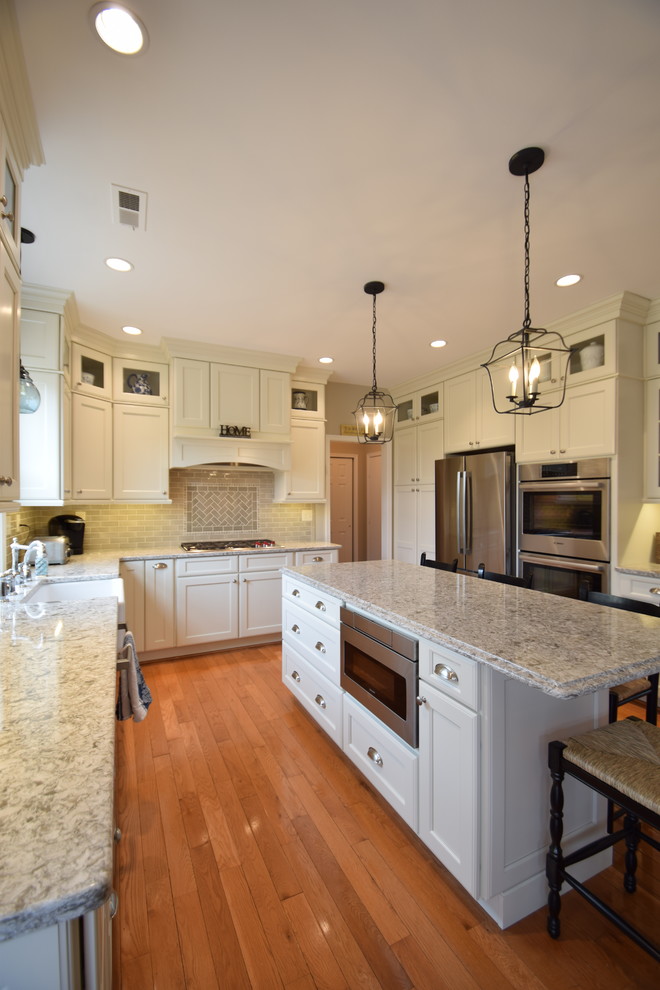 KraftMaid Renway Maple Canvas Kitchen - Transitional - Kitchen ...