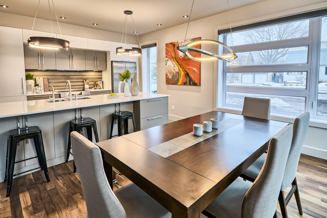 L'Attachante - Modern - Kitchen - Montreal - by Melyssa Robert Designer ...