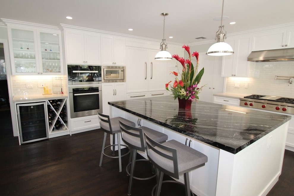 La Crescenta Kitchen Remodel - Contemporary - Kitchen - Los Angeles ...