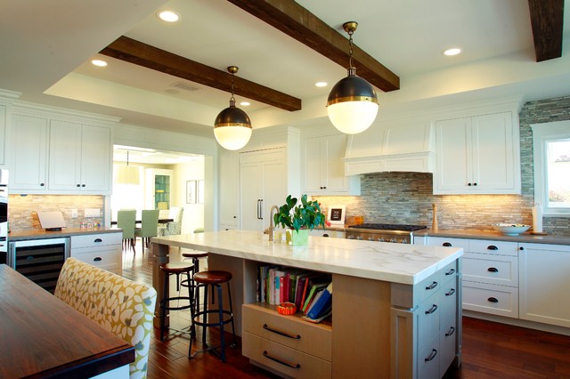 La Jolla Cape Cod - Coastal - Kitchen - San Diego - by Hauck ...