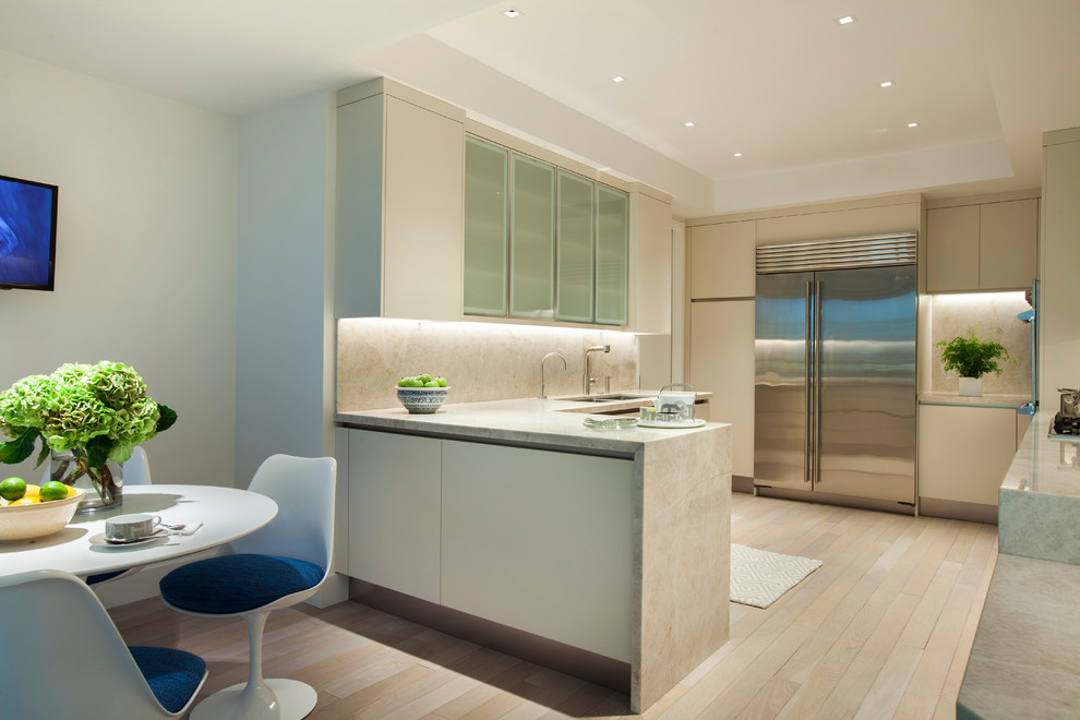 LA Luxury High Rise - Contemporary - Kitchen - Los Angeles - by Trevor ...