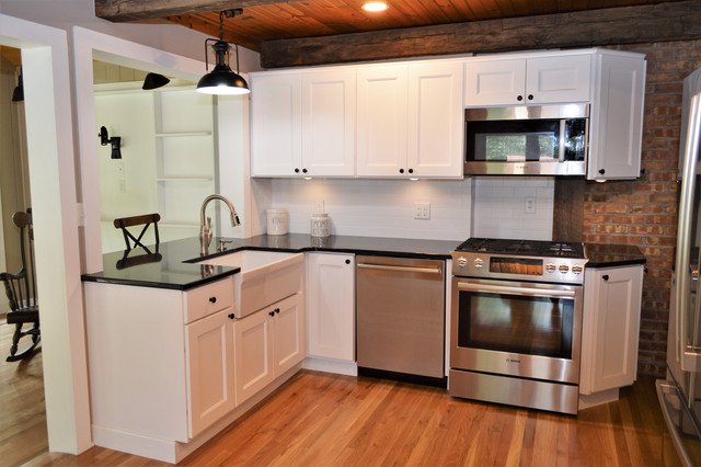 La Porte, IN. Haas Signature Collection. White Country Kitchen ...