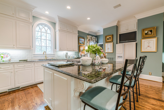 Labradorite Madagascar Quartzite Kitchen Countertops - Clásico - Cocina ...