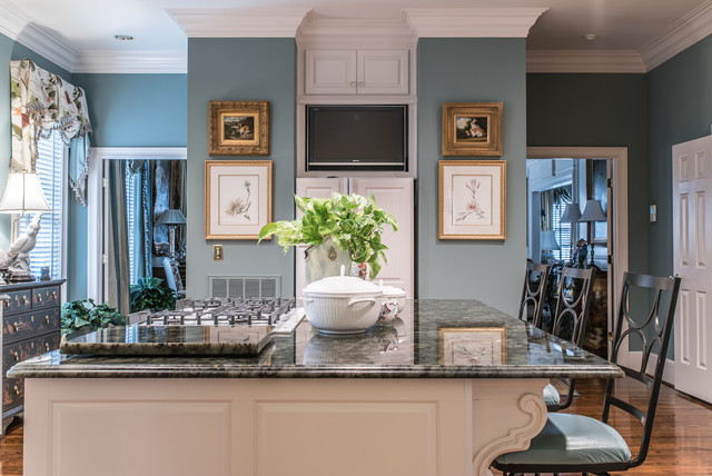 Labradorite Madagascar Quartzite Kitchen Countertops - Traditional ...