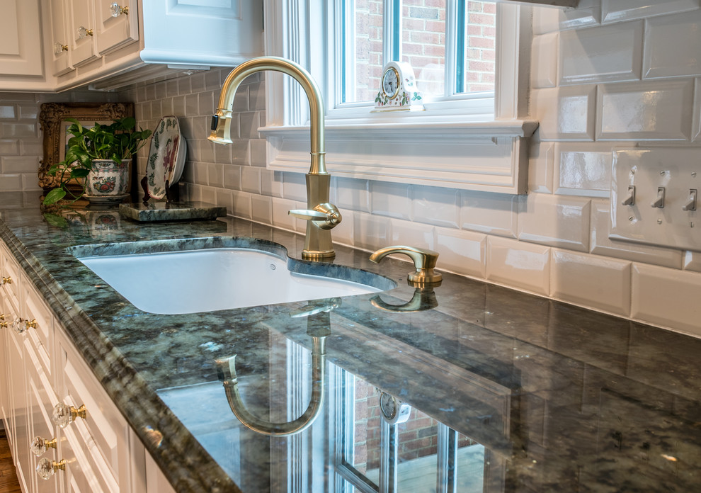 Labradorite Madagascar Quartzite Kitchen Countertops - Traditional ...