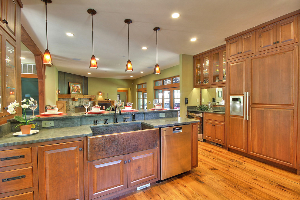 Lafayette ICF House - Craftsman - Kitchen - San Francisco - by Blueline ...