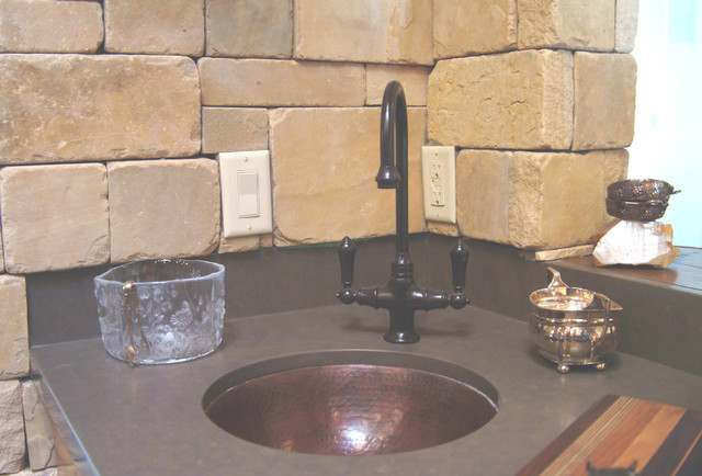 Lagos Blue CaesarStone Quartz Kitchen Countertops - Contemporary ...