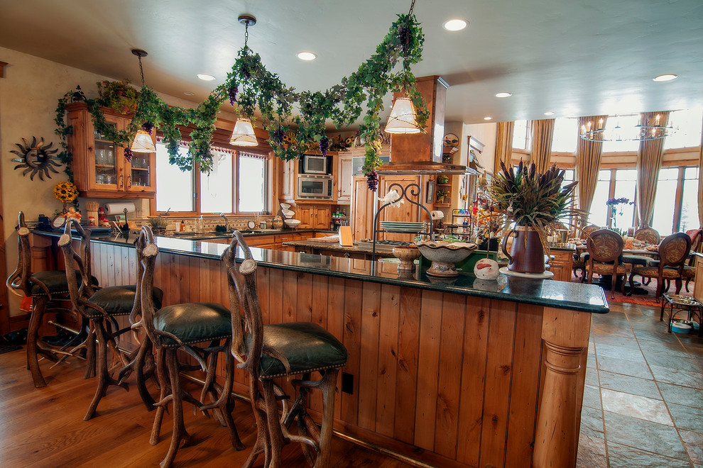 Lake Catamount - Rustic - Kitchen - Denver - by Steamboat Interiors ...