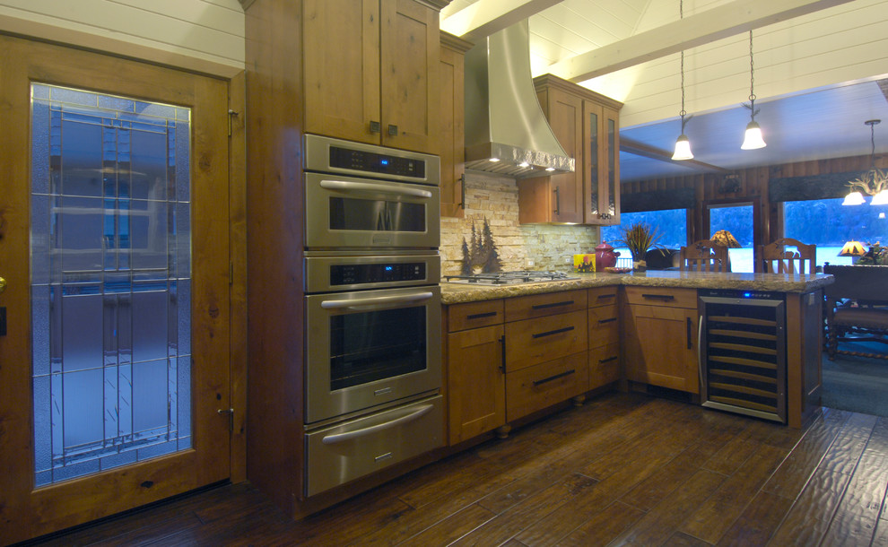 Lake Front Hidaway - Rustic - Kitchen - Los Angeles - by Correy Design ...